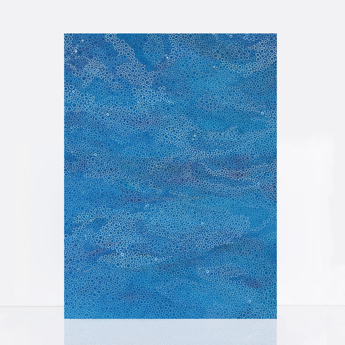 Quiet Sea – Large Blue Abstract Painting Inspired by Ocean Waves ...